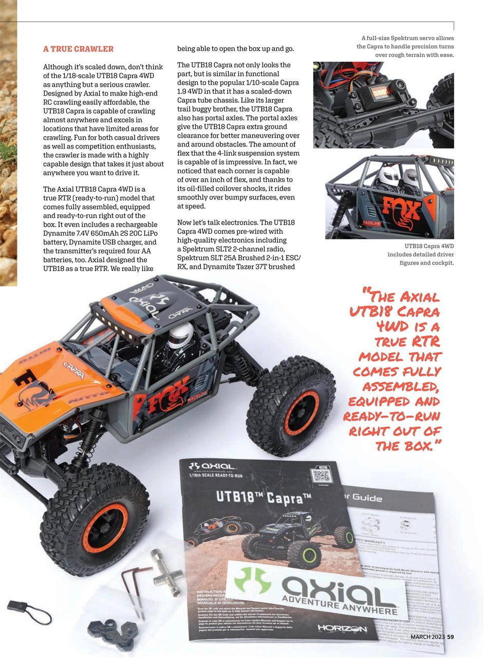 RC Car Action Magazine - March 2023 Back Issue