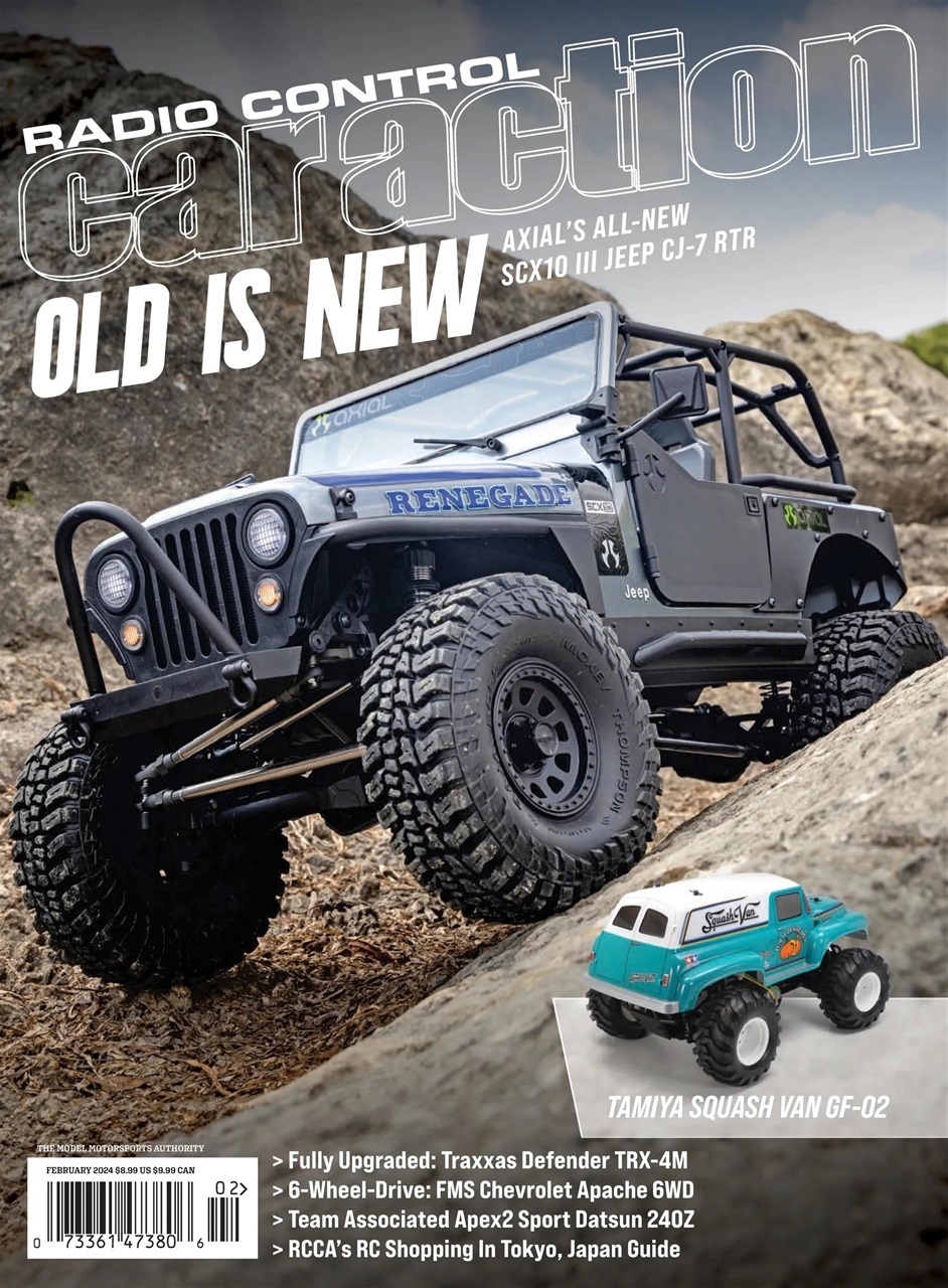 RC Car Action Magazine - February 2024 Back Issue