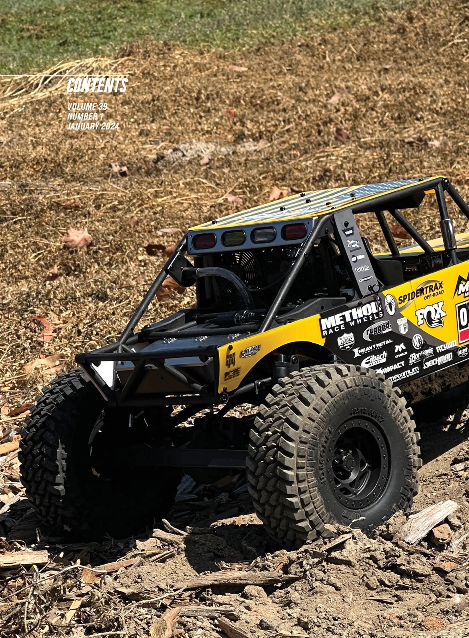 RC Car Action Magazine - January 2024 Back Issue