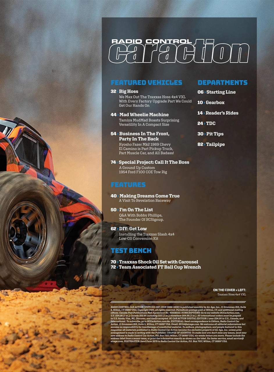 RC Car Action Magazine - April 2021 Back Issue