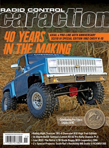 RC Car Action Magazine - November 2022 Edición anterior