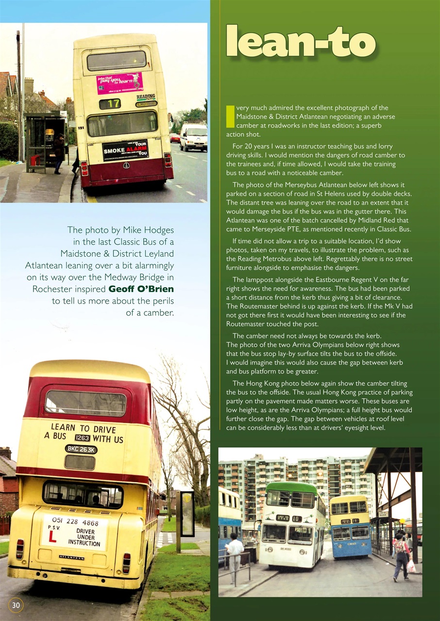 Classic Bus Magazine Subscriptions and Apr/May 2024 (190) Issue