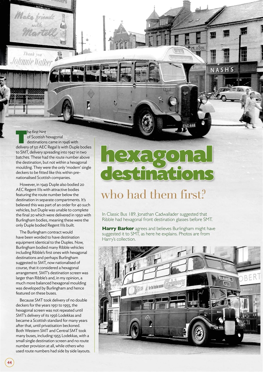 Classic Bus Magazine Subscriptions and Apr/May 2024 (190) Issue