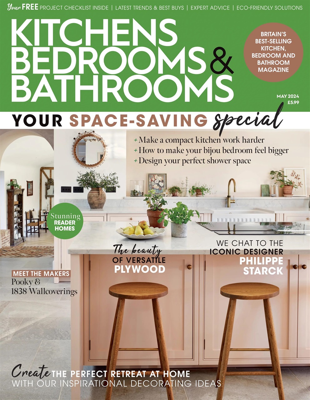 Kitchens Bedrooms & Bathrooms magazine Subscriptions and May 2024 Issue ...