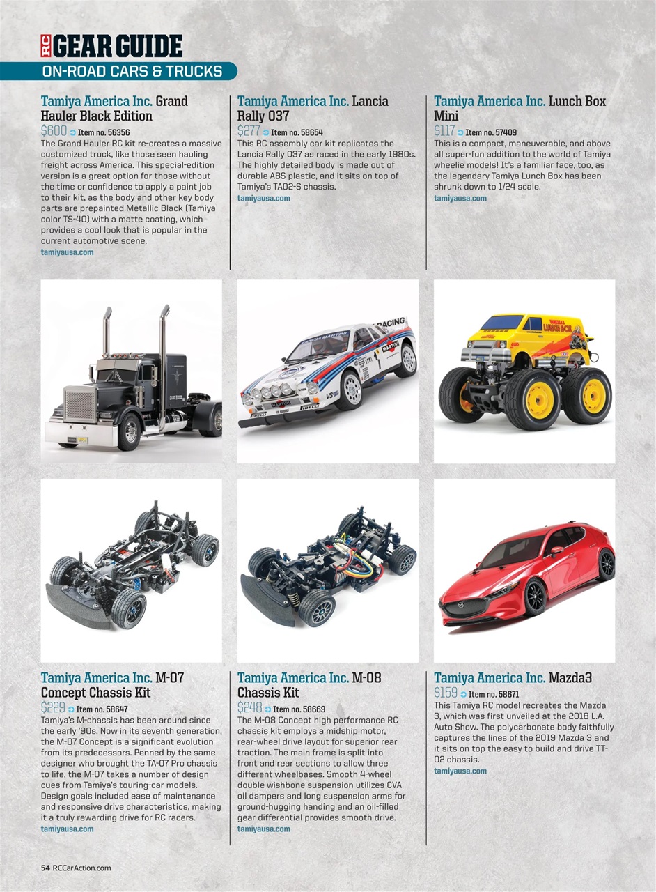 RC Car Action Magazine - Gear Guide 2020 Special Issue