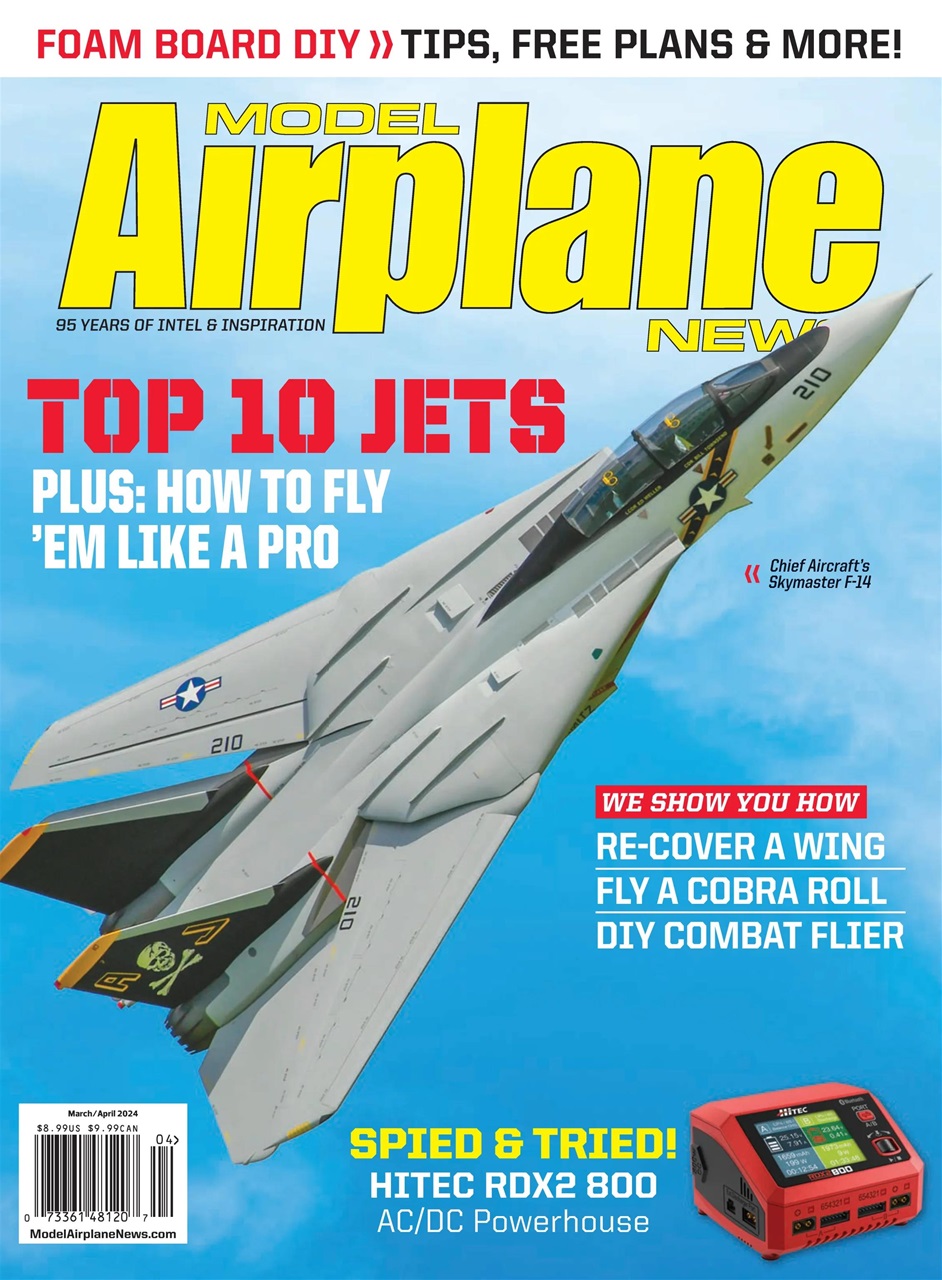 Model Airplane News Magazine Subscriptions and March / April 2024 Issue ...