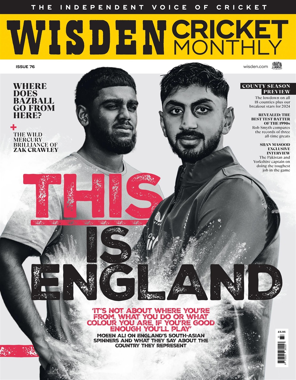 Wisden Cricket Monthly Magazine Subscriptions and Issue 76 Issue ...