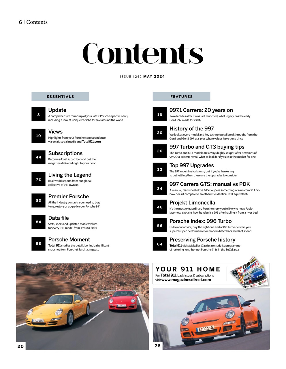 Total 911 Magazine Subscriptions and Issue 242 Issue | Pocketmags