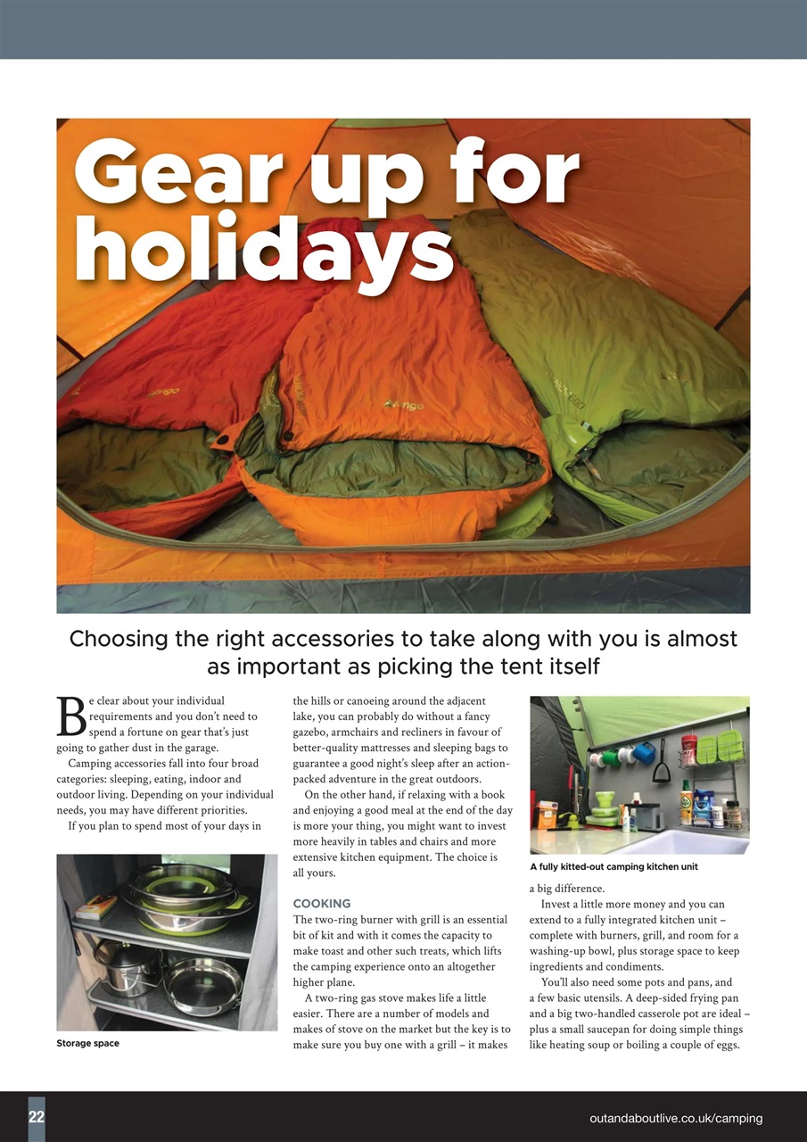 Camping Magazine Subscriptions and Essential Guide to Camping Issue ...