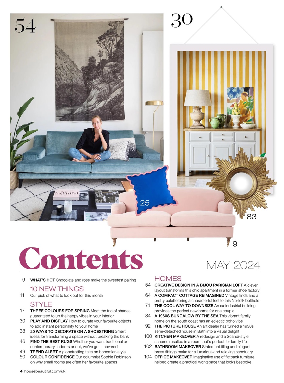 House Beautiful Magazine Subscriptions and May-24 Issue | Pocketmags
