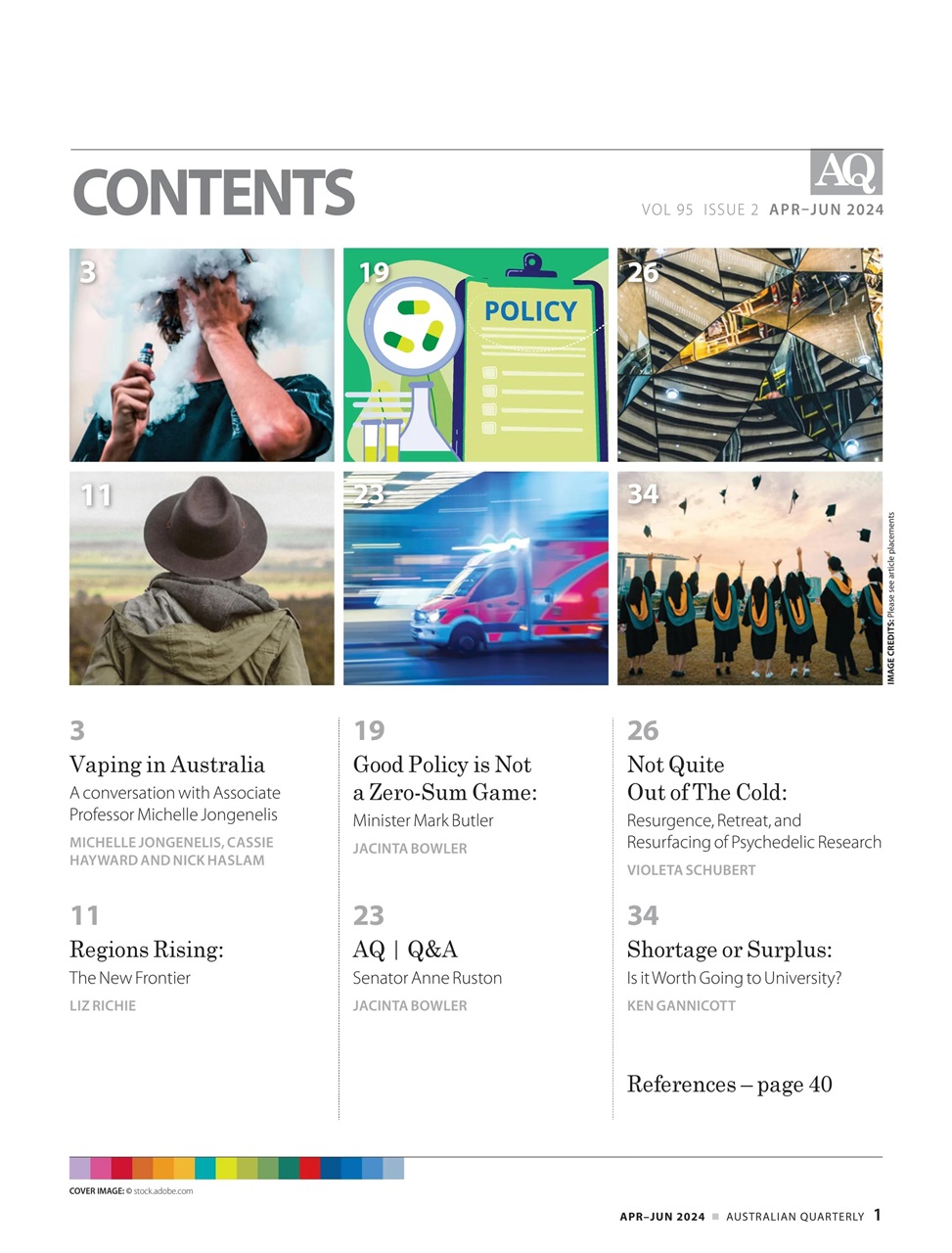 AQ: Australian Quarterly Magazine Subscriptions and AQ: Australian ...