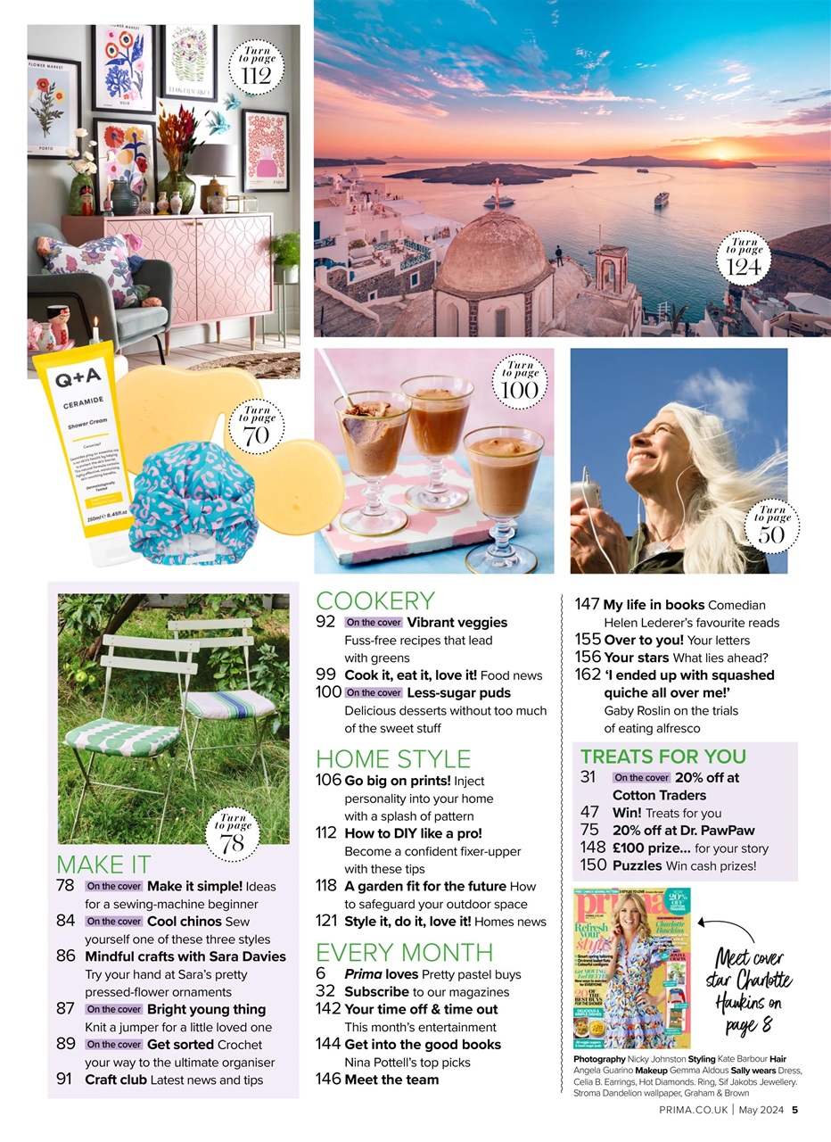 Prima Magazine Subscriptions and May-24 Issue | Pocketmags