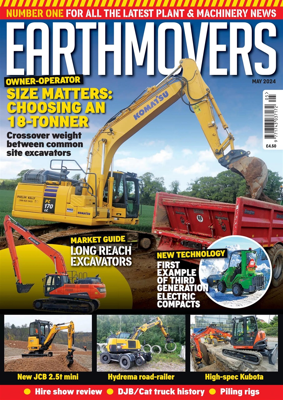 Earthmovers Magazine Subscriptions and May 2024 Issue | Pocketmags