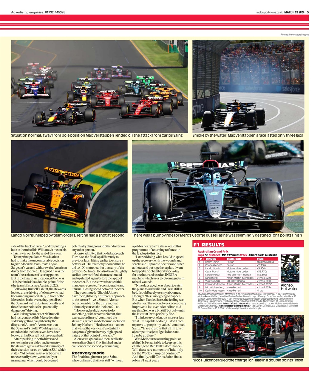 Motorsport News Magazine - 28-Mar-24 Back Issue