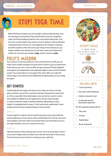 Aquila Magazine - STOP! TOGA TIME Edición anterior