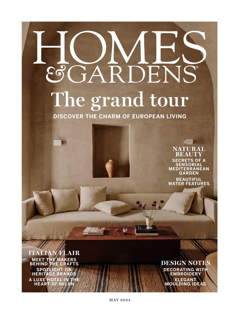 Homes & Gardens Magazine Abbonamenti e May 2024 edizione | Pocketmags