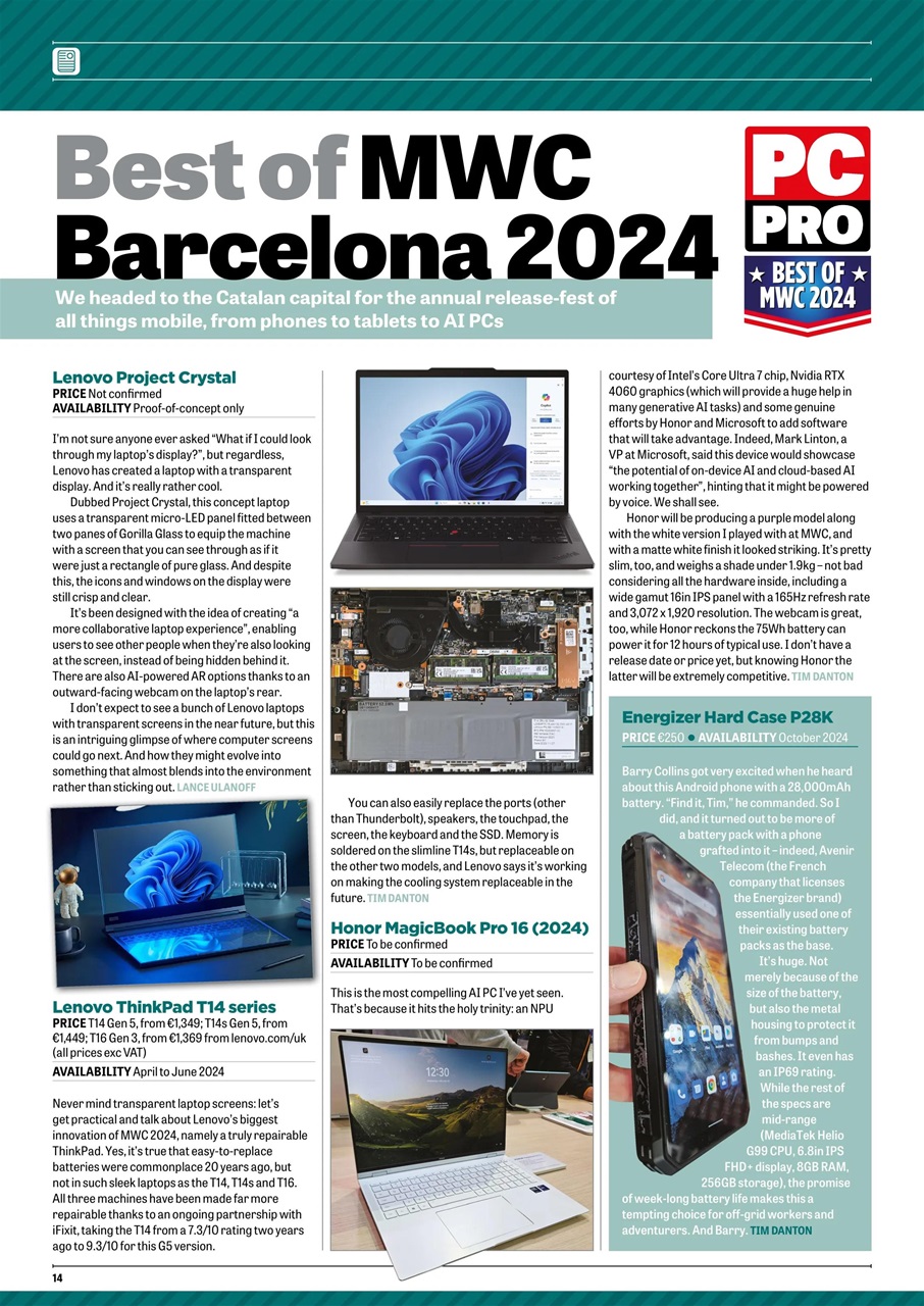 PC Pro Magazine Subscriptions and May 2024 Issue | Pocketmags