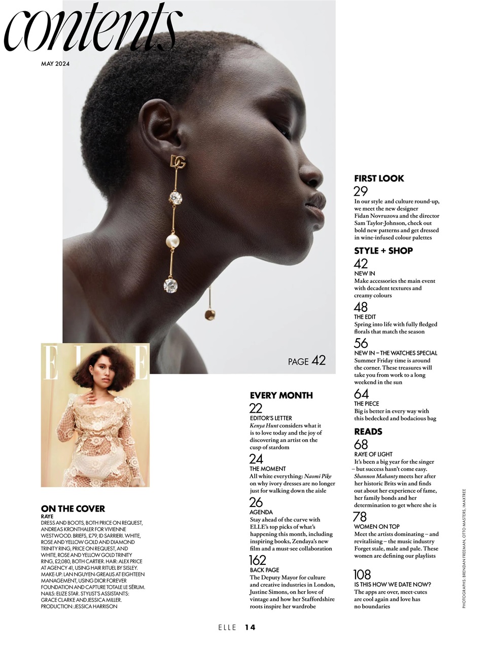 Elle Magazine Subscriptions and May-24 Issue | Pocketmags