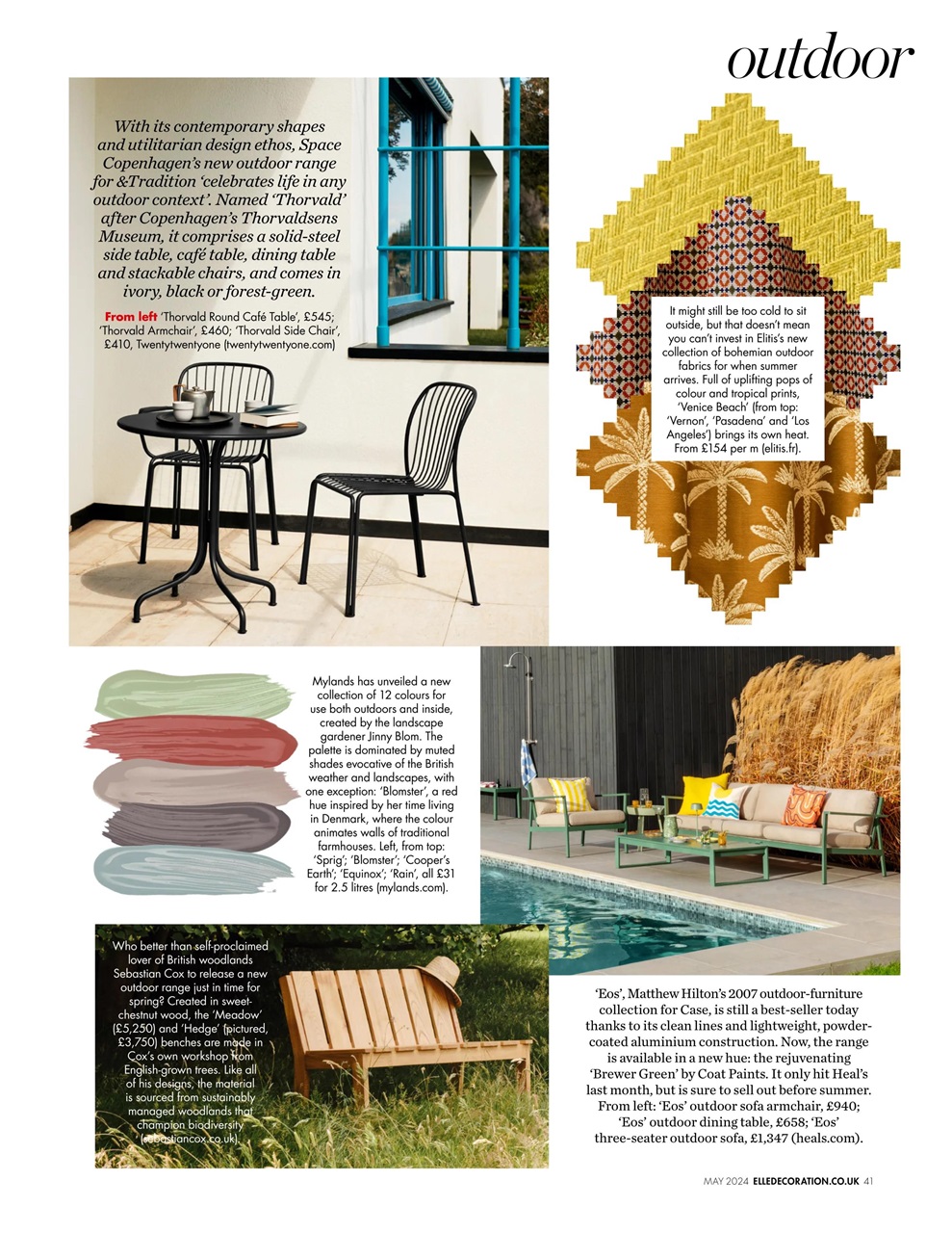 Elle Decoration Magazine Subscriptions and May-24 Issue | Pocketmags