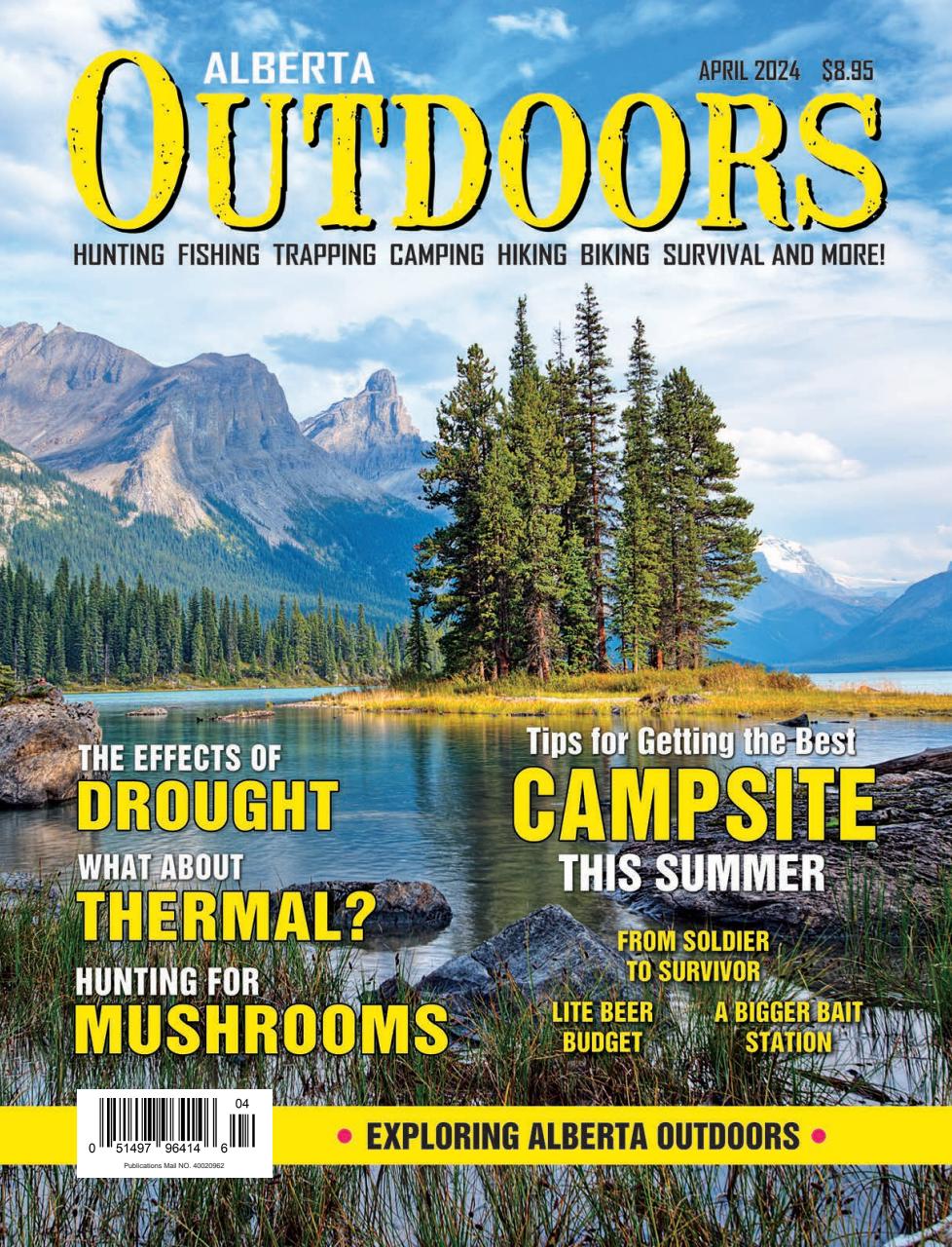 Alberta Outdoors Magazine Subscriptions and Volume 25 Issue 12 Issue ...
