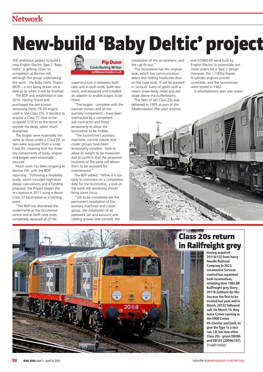 Rail Magazine Subscriptions and 1006 Issue | Pocketmags