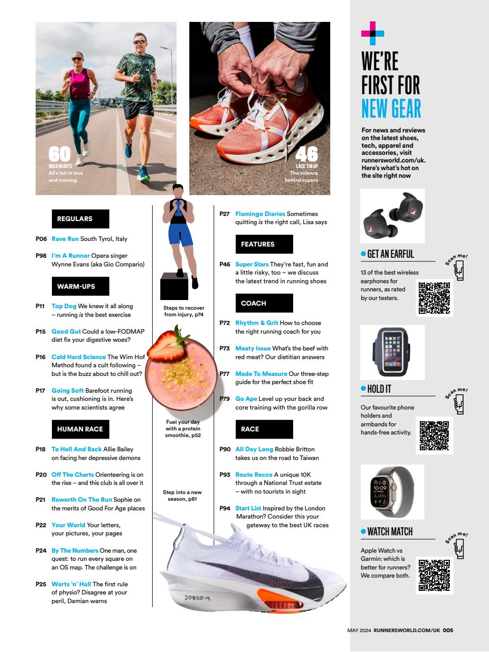 Runner's World Magazine Subscriptions and May-24 Issue | Pocketmags