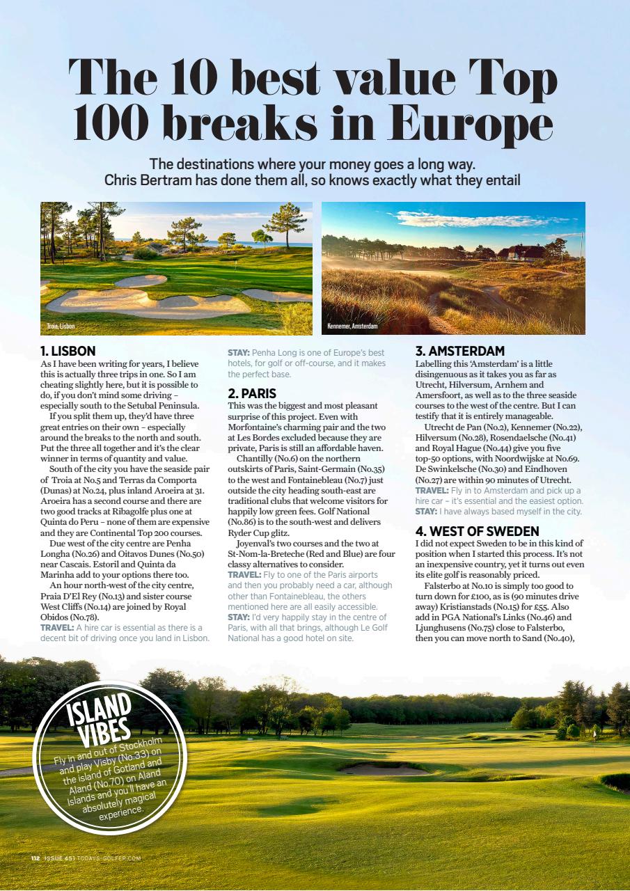 Today's Golfer Magazine Subscriptions and 451 Issue