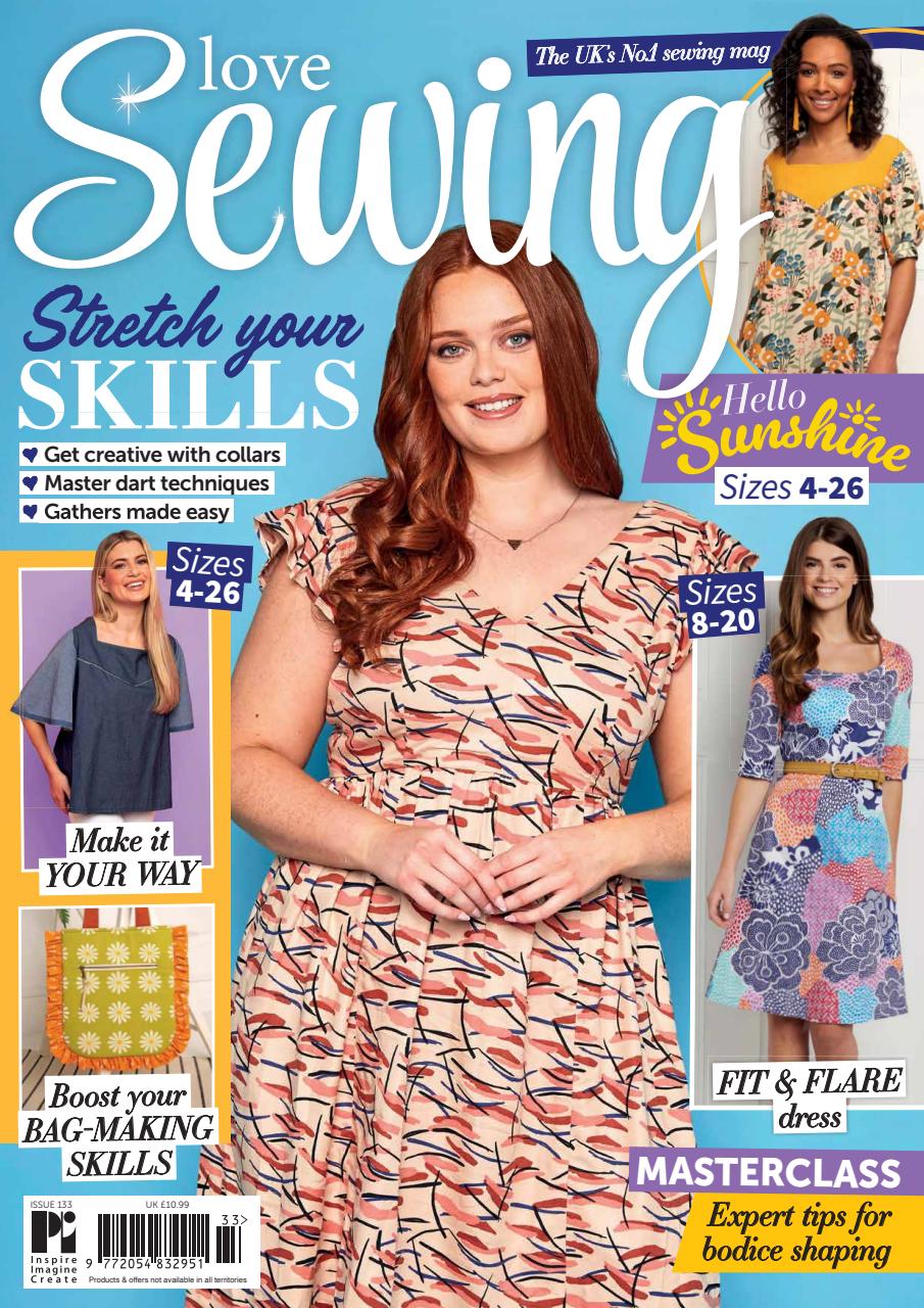 Love Sewing Magazine Abonnements et Issue 133 édition | Pocketmags