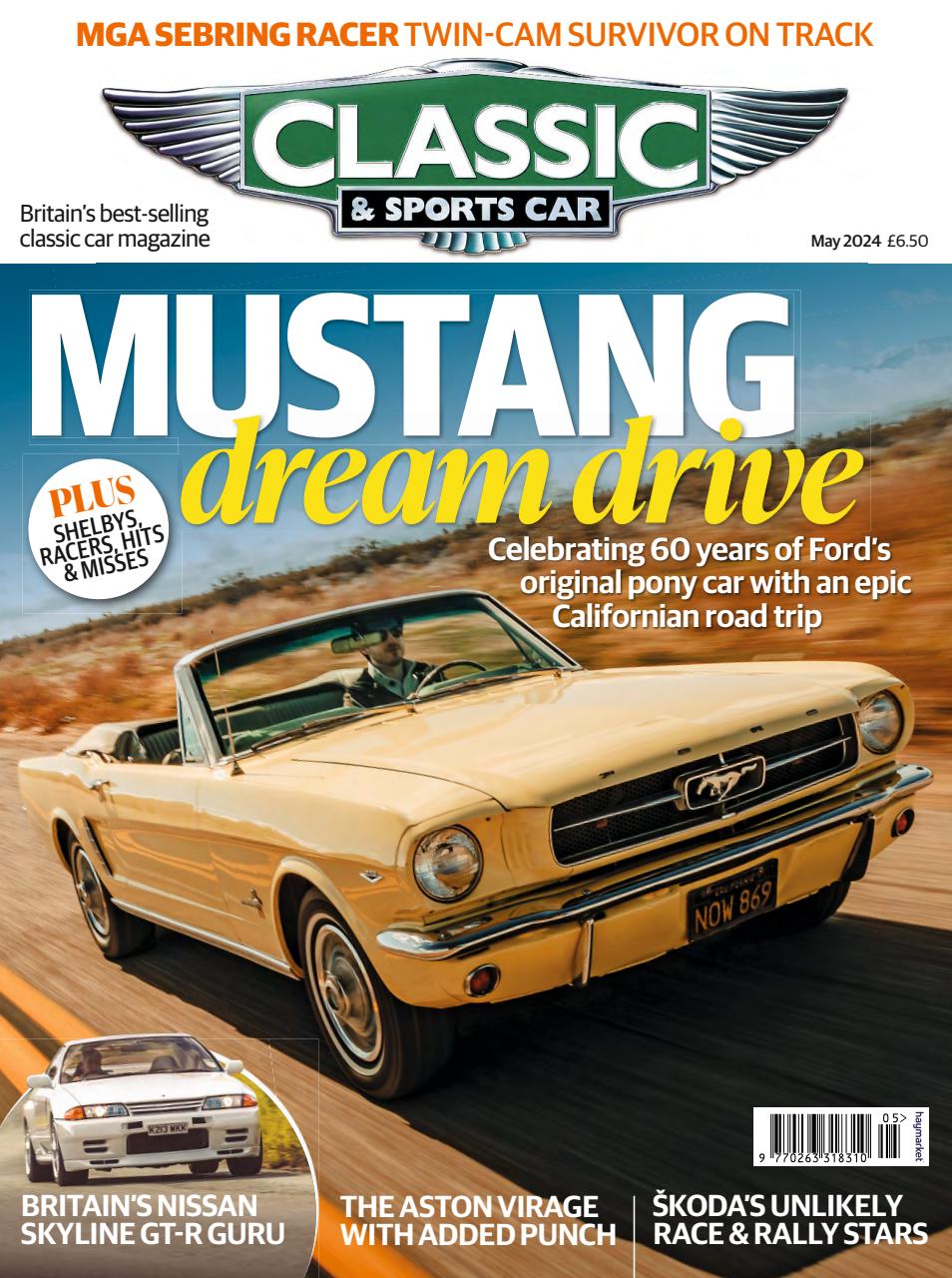 Classic & Sports Car Magazine - May-24 Back Issue