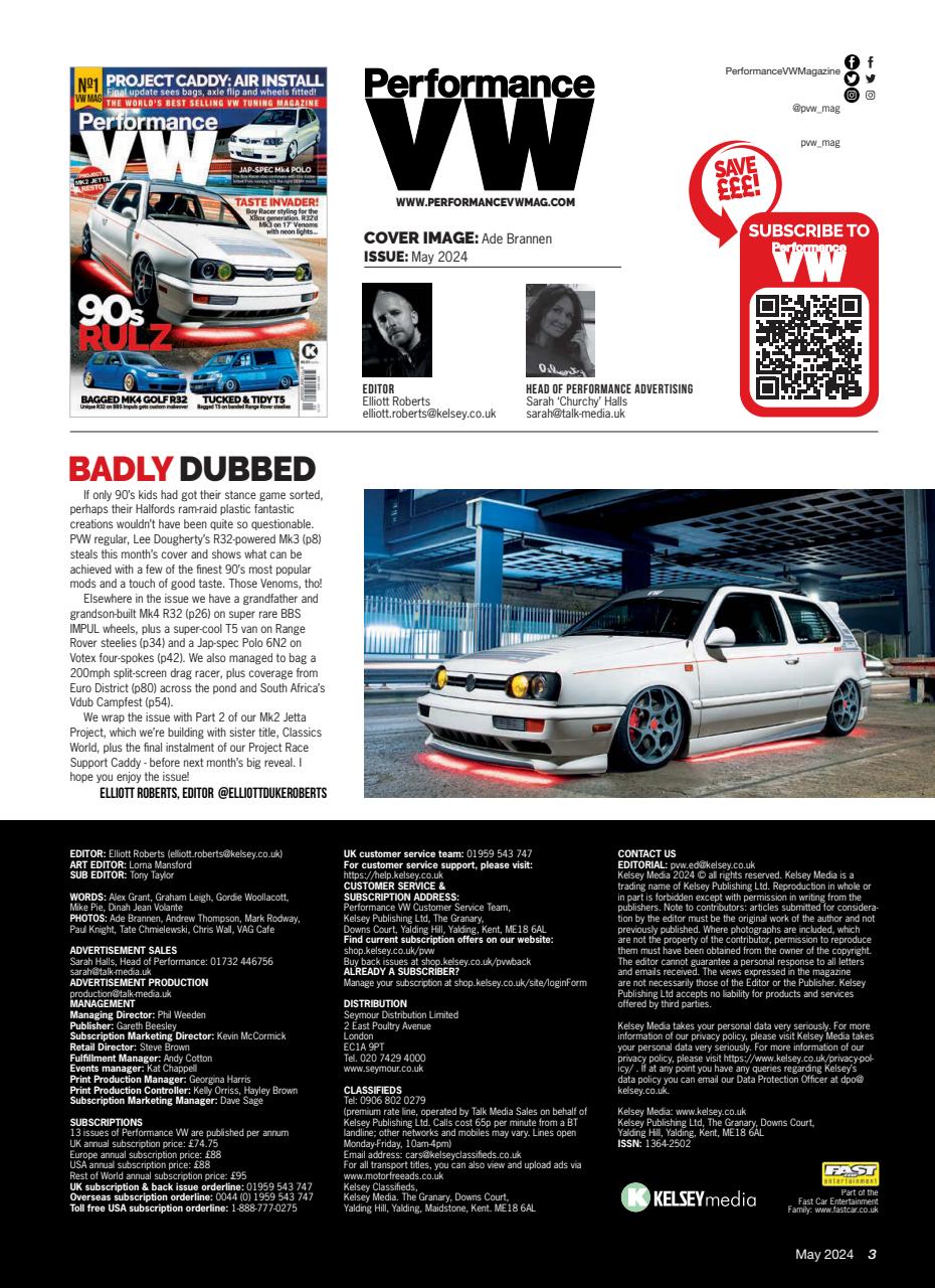 Performance VW Magazine Subscriptions and May-24 Issue | Pocketmags