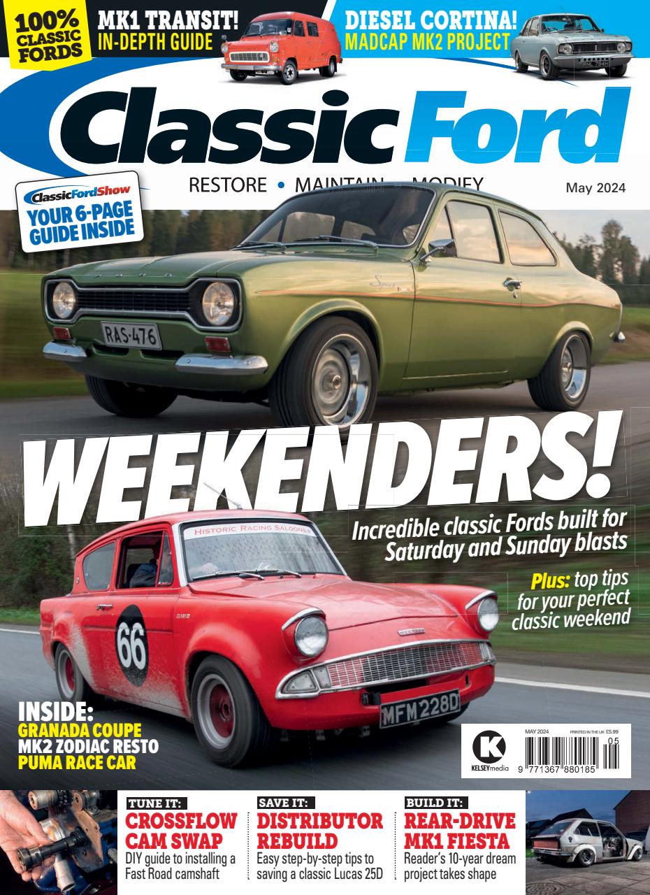 Classic Ford Magazine Subscriptions and May-24 Issue | Pocketmags