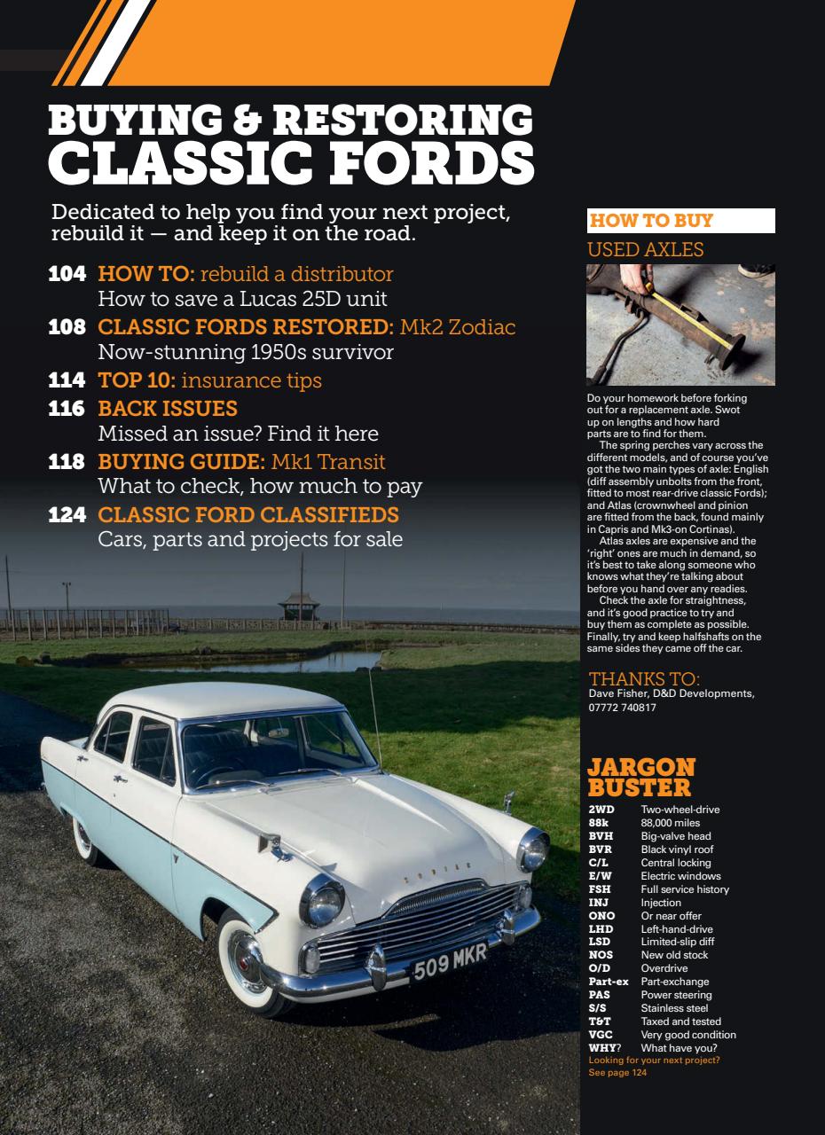 Classic Ford Magazine Subscriptions and May-24 Issue | Pocketmags