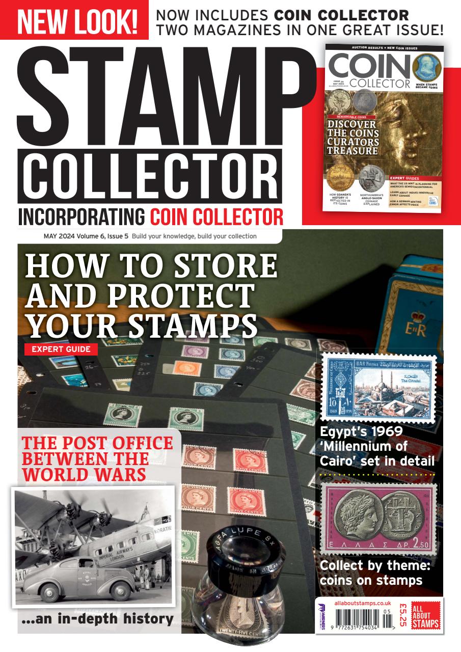 Stamp Collector Magazine Abbonamenti e May 2024 edizione | Pocketmags
