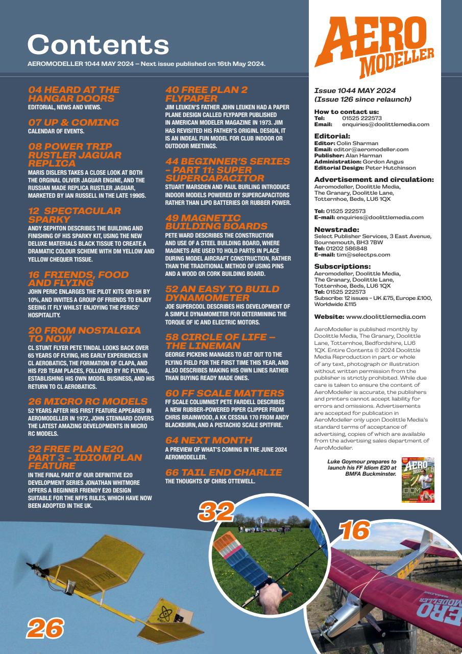 AeroModeller Magazine Subscriptions and May 24 Issue | Pocketmags
