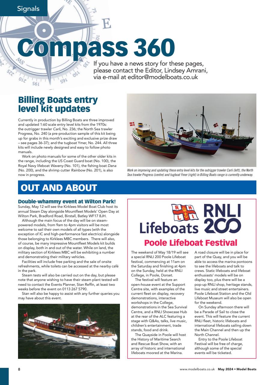 Model Boats Magazine Subscriptions and May 2024 Issue | Pocketmags