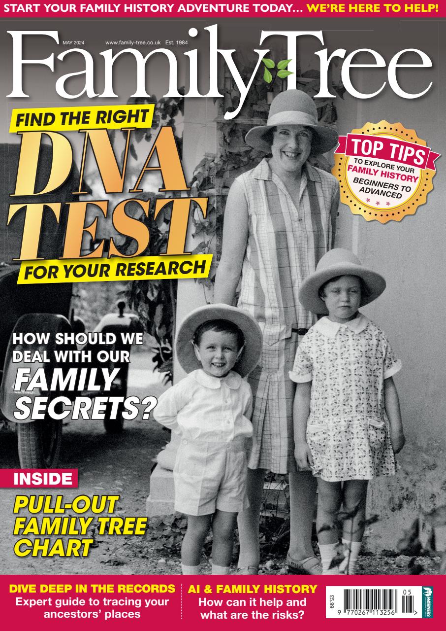 Family Tree Magazine - Family Tree May 2024 Back Issue