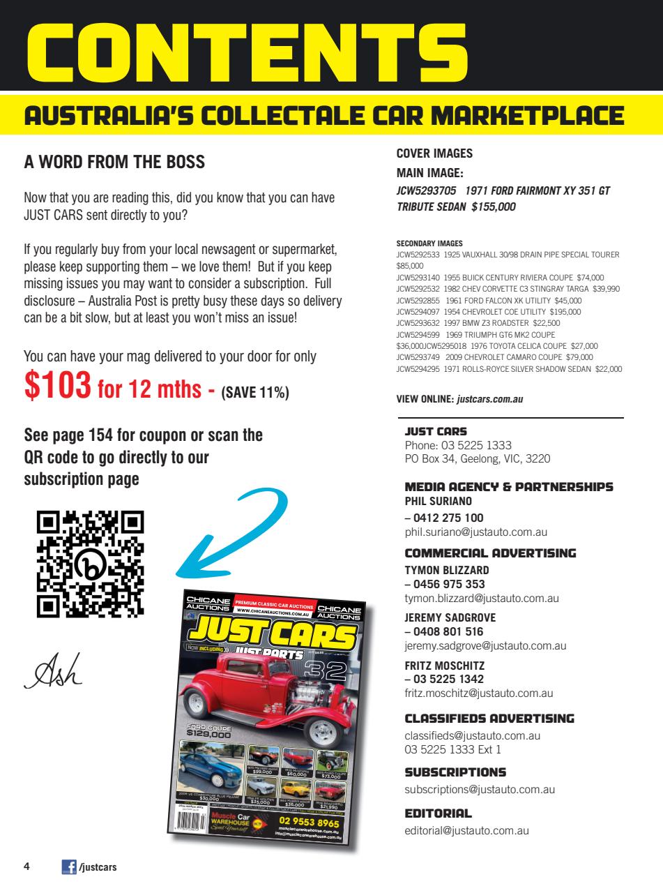 JUST CARS Magazine Subscriptions and 24-11 Issue | Pocketmags
