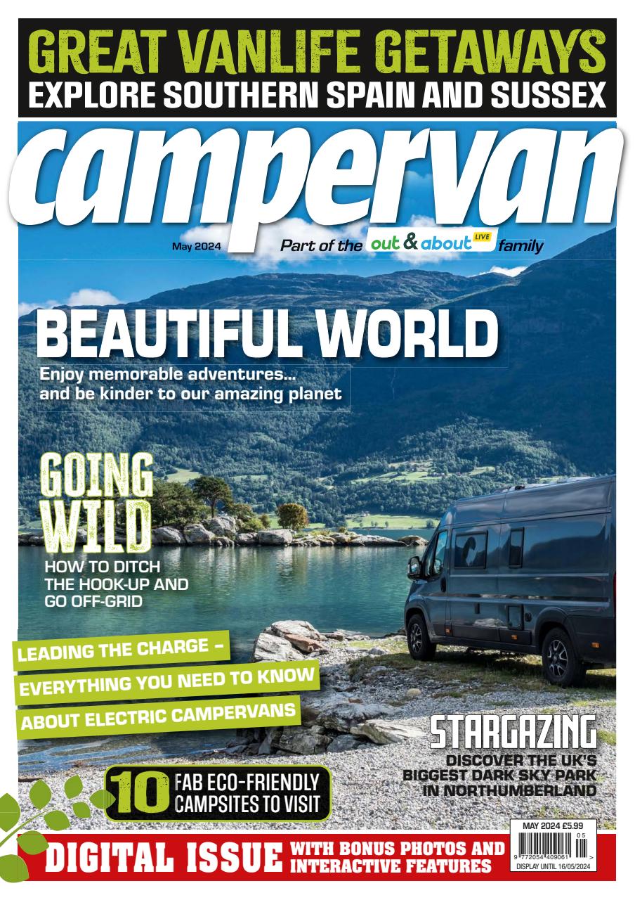 Campervan Magazine Subscriptions and May 2024 Issue | Pocketmags