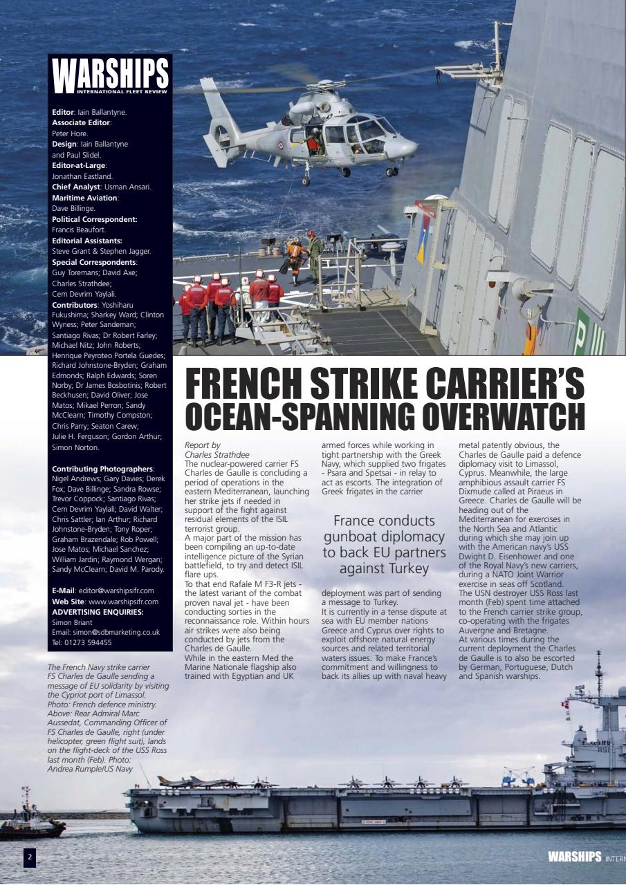 Warships International Fleet Review Magazine - Apr-20 Back Issue
