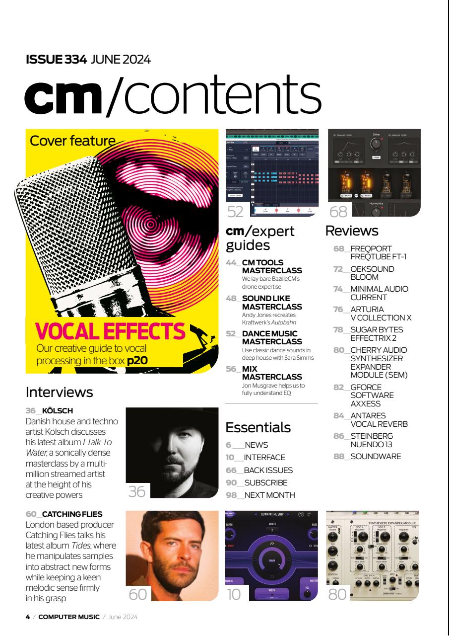 Computer Music Magazine Subscriptions and June 2024 Issue | Pocketmags