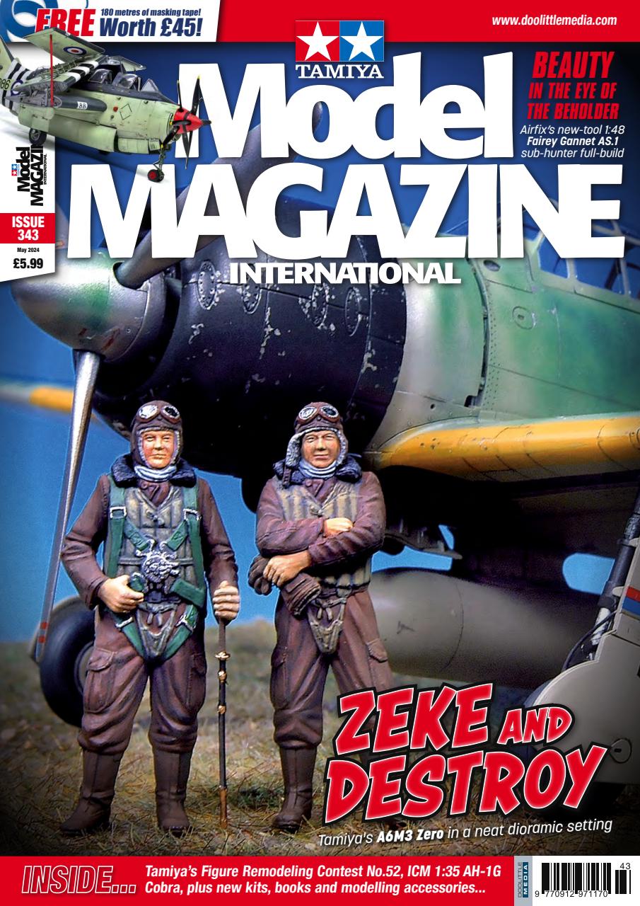 Tamiya Model Magazine Subscriptions and 343 Issue