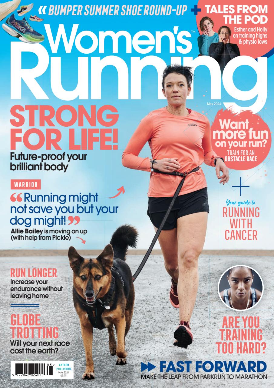 Women’s Running Magazine Subscriptions and May 2024 Issue