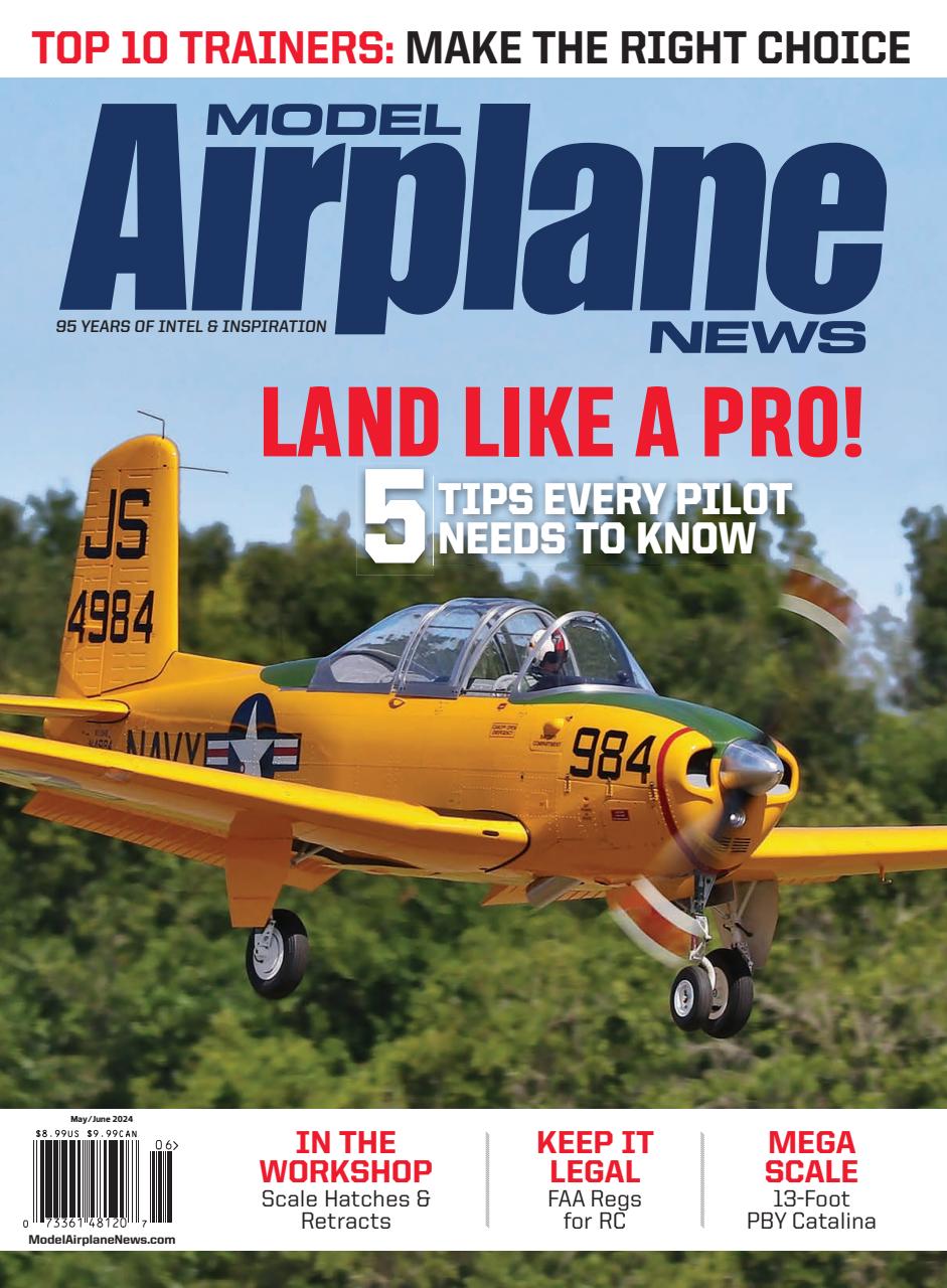 Model Airplane News Magazine Subscriptions and May / June 2024 Issue