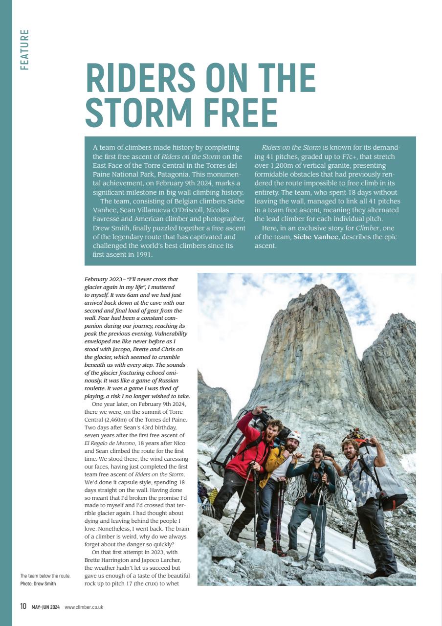 Climber Magazine Subscriptions and May/Jun24 Issue | Pocketmags