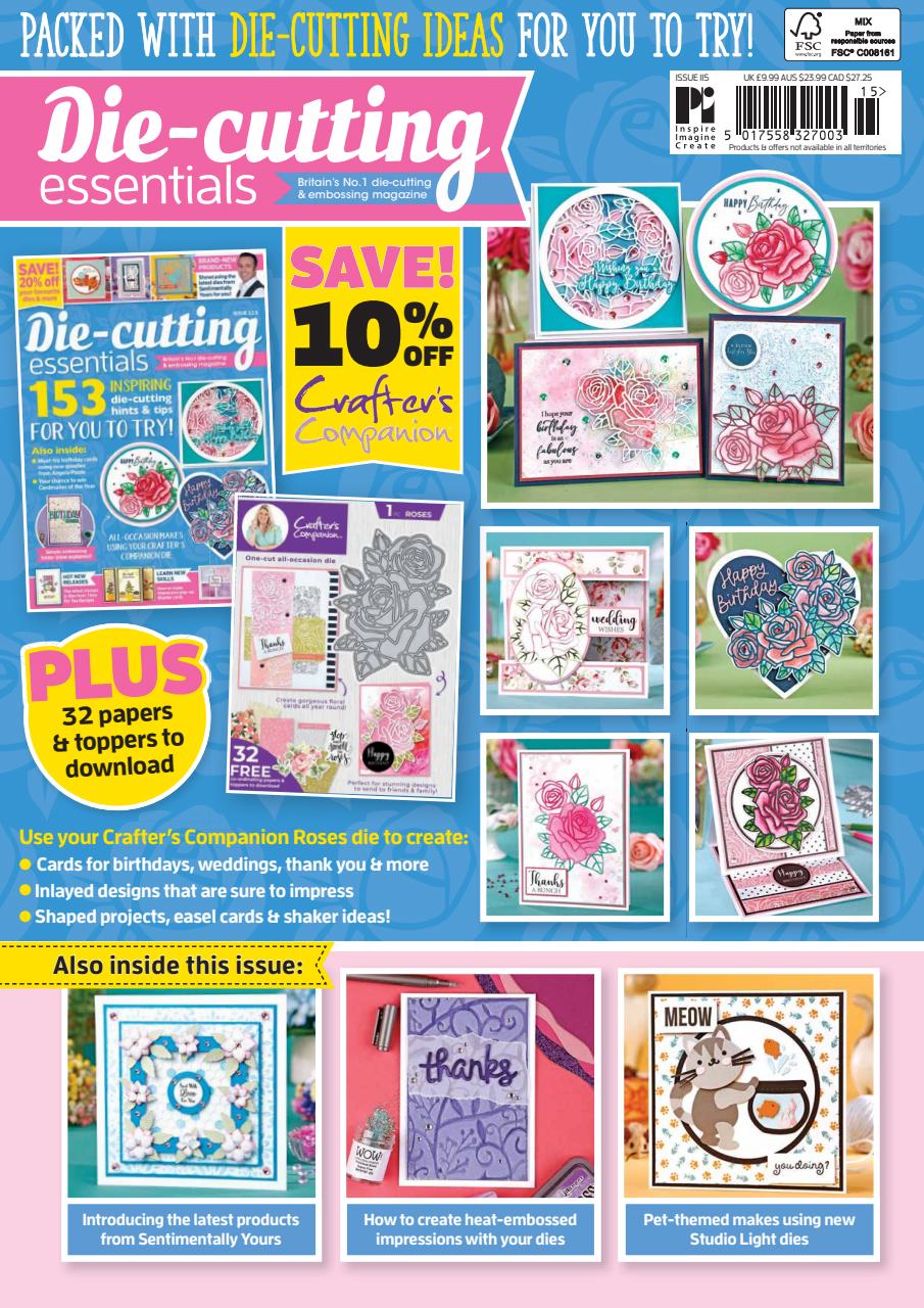 Die-Cutting Essentials Magazine Subscriptions and Issue 115 Issue ...