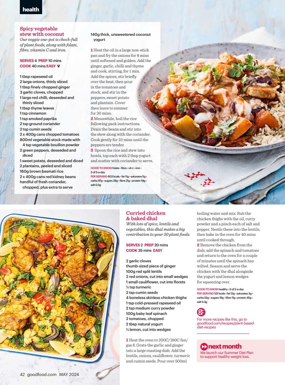 Good Food Magazine Subscriptions and May 2024 Issue