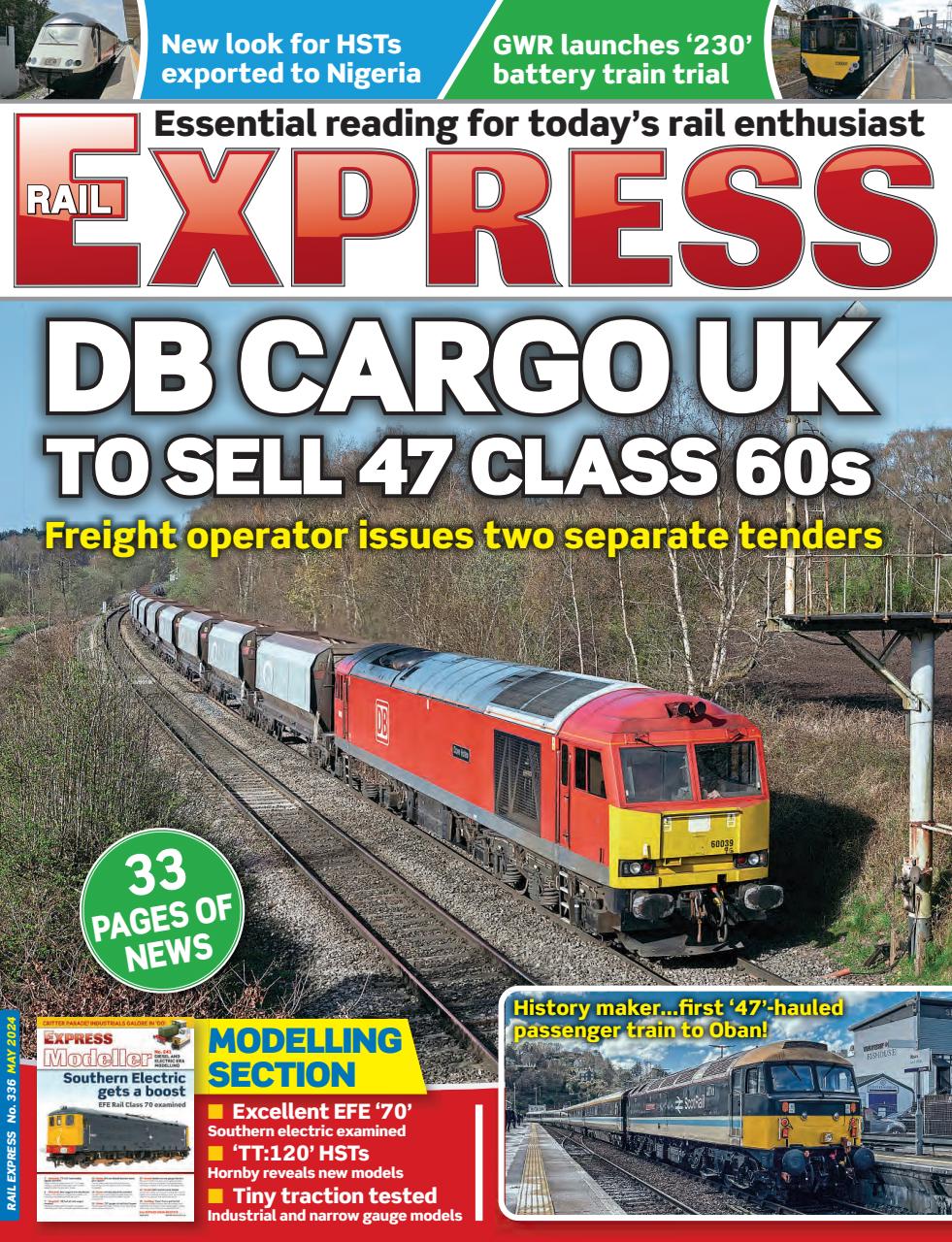 Rail Express Magazine Subscriptions and May 2024 Issue | Pocketmags