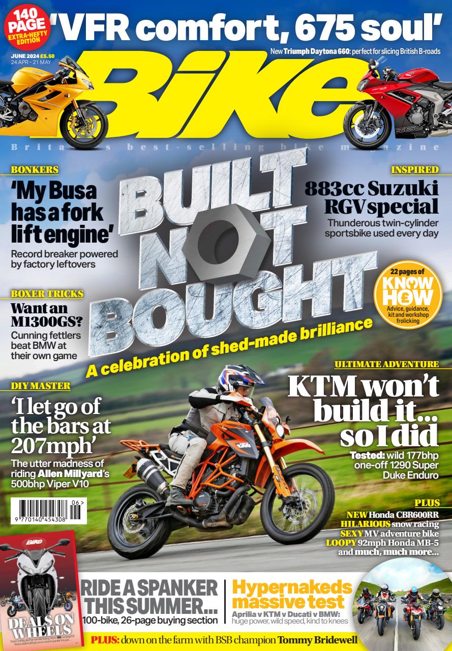 Bike Magazine Subscriptions and Jun-24 Issue