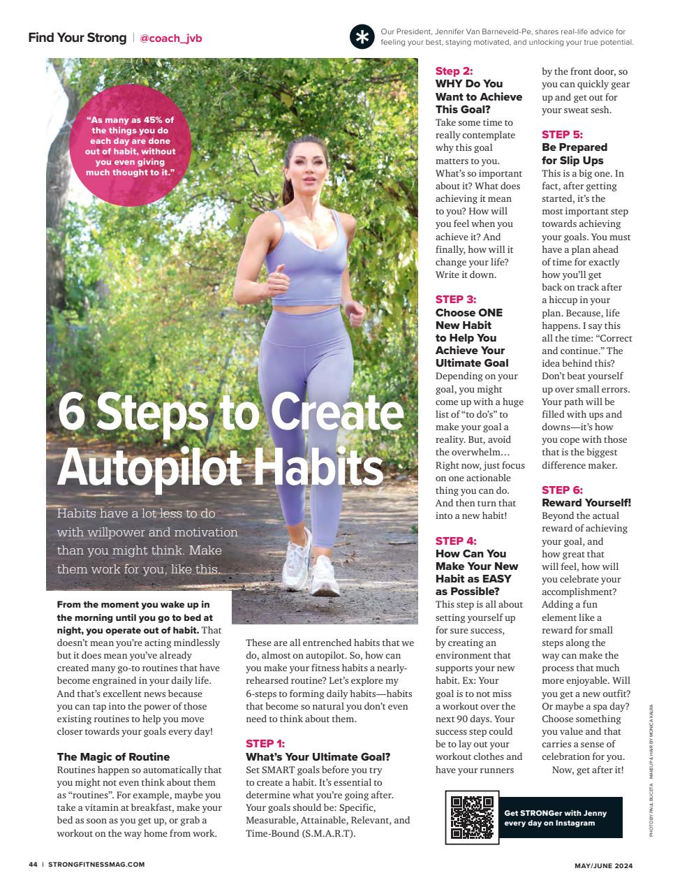 Strong Fitness Magazine Subscriptions and May/June 2024 Issue