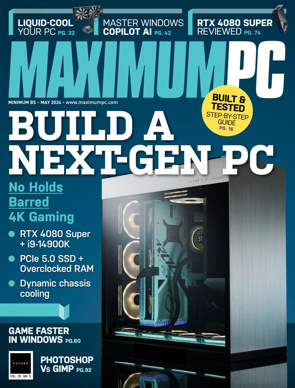Maximum PC Magazine Subscriptions and May 2024 Issue